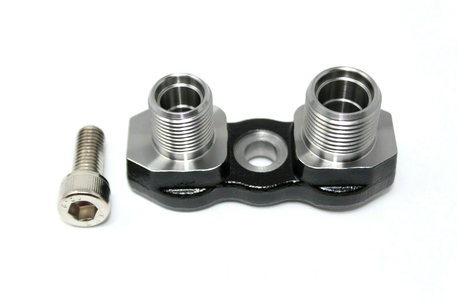 Genuine Sanden FLX7 Compressor Manifold Horizontal #8 #10 70-5-0003 ...