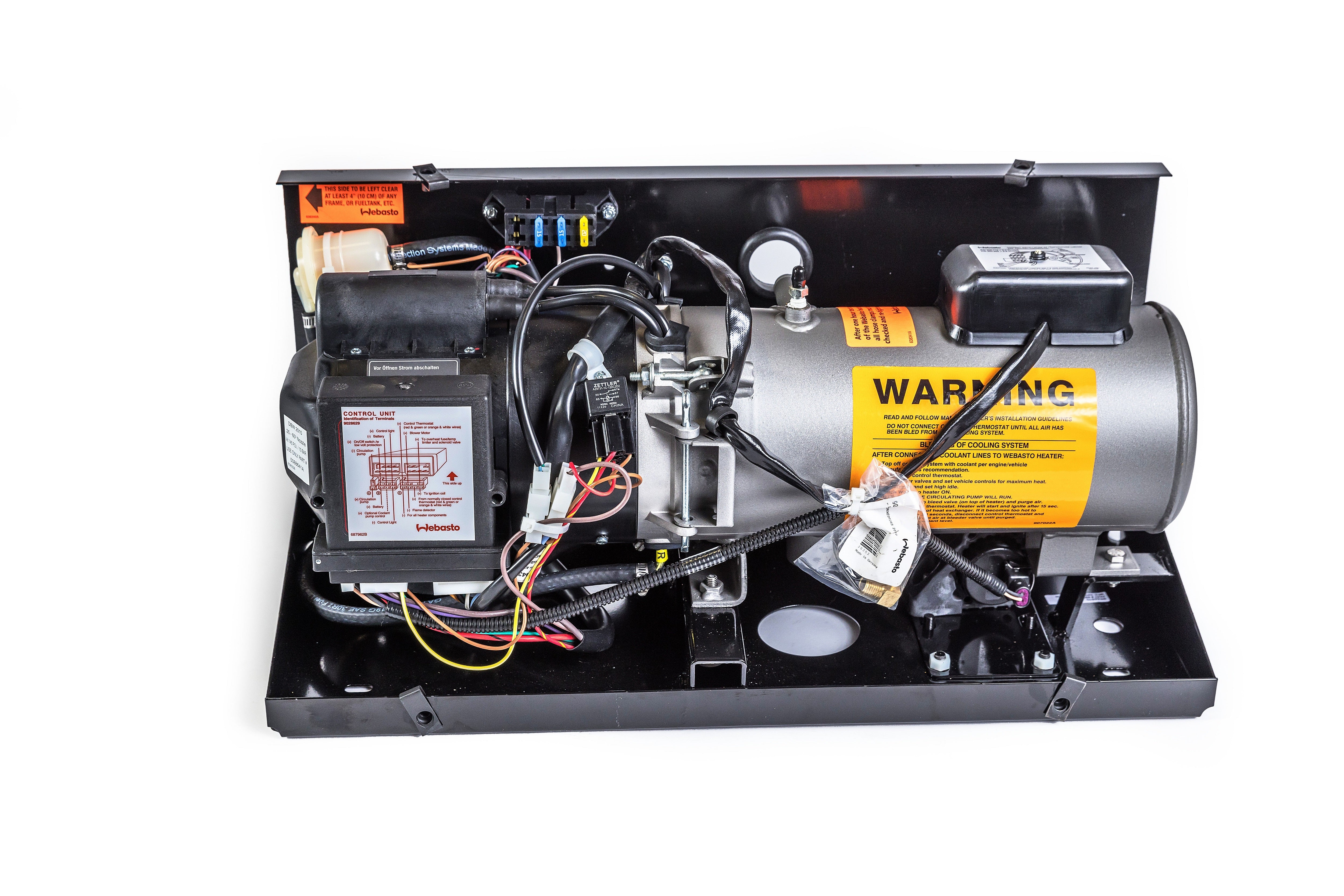 Webasto DBW 2010 Diesel 12v Coolant Heater Enclosure Box Kit 920273 ...