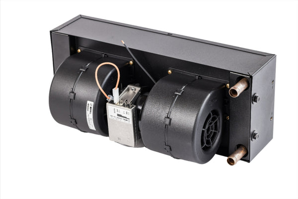 Red Dot Heater Unit 24v Double Fan with Rear Exit Connections R-295-0 ...